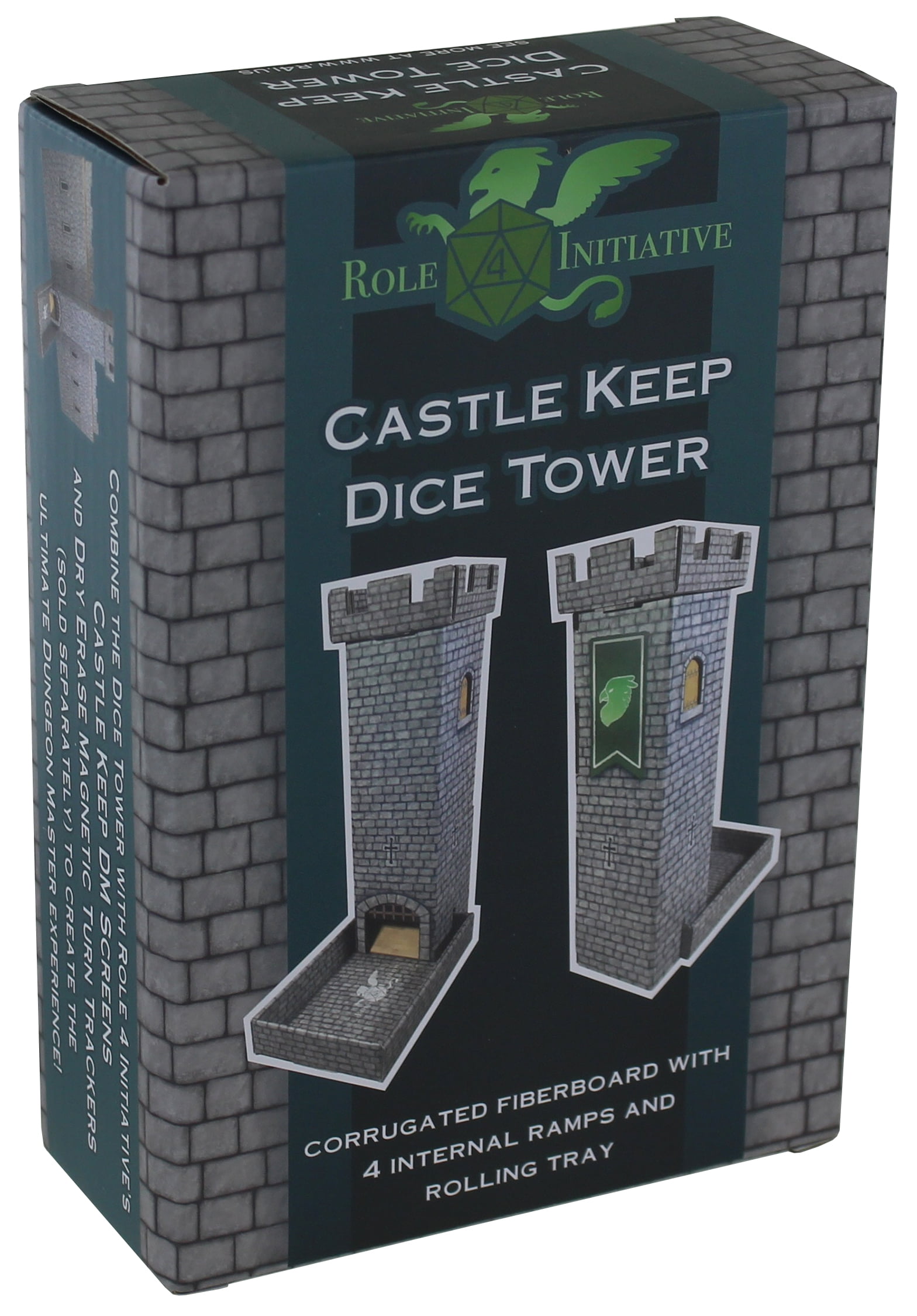 Role 4 Initiative R4I44011 11 in. Castle Keep Dice Tower Tall - 28 mm ...