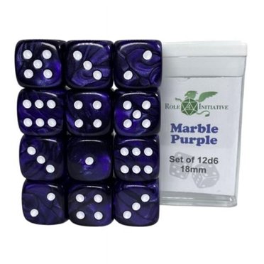 Purple Fuzzy Dice, 3 Inch Square - Walmart.com