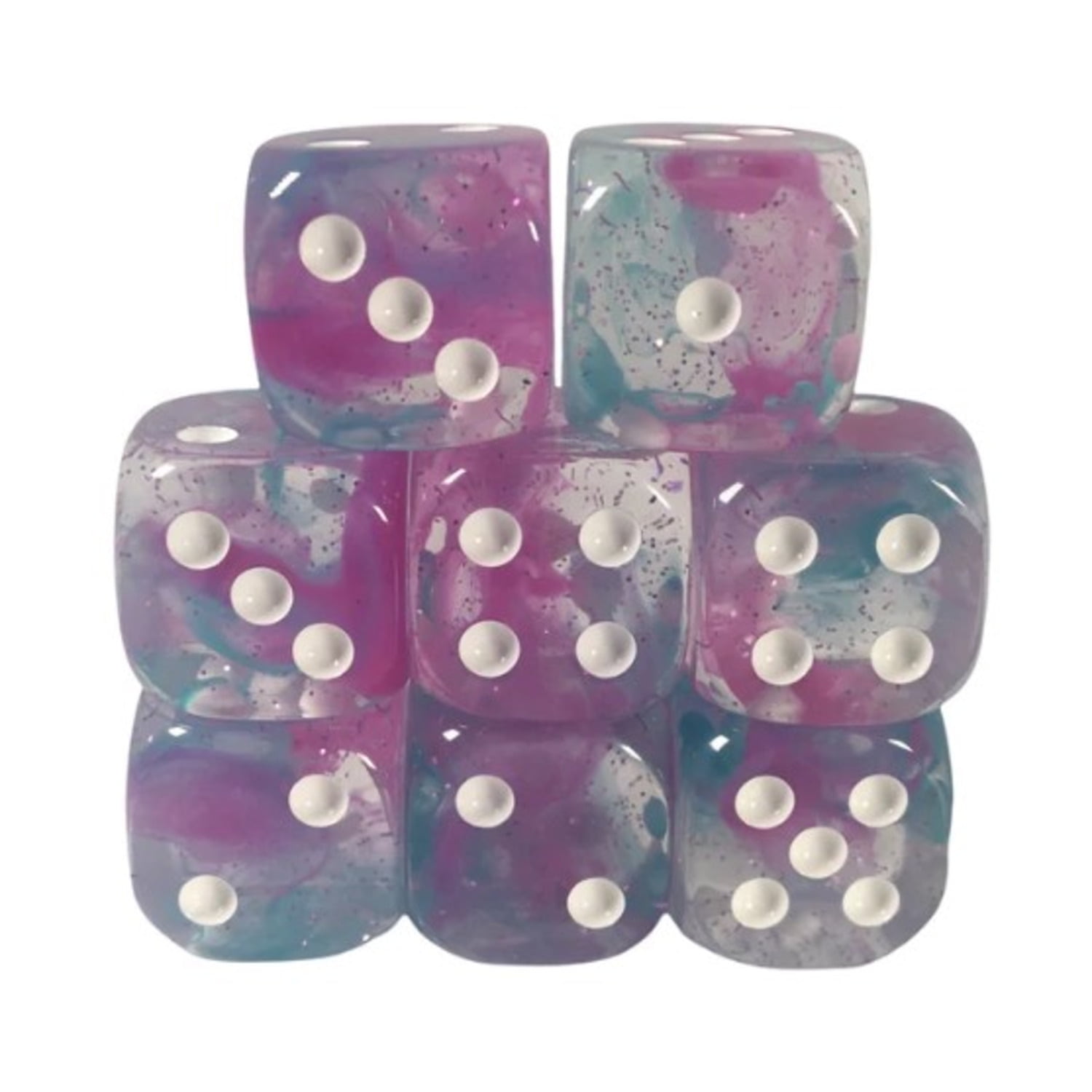 Role 4 Initiative d6 18mm Bardic Inspiration w/White (12) New - Walmart.com
