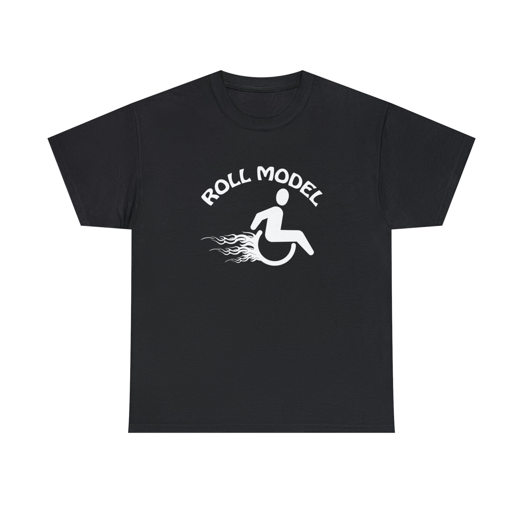 Role Model Wheelchair Shirt, Disability Awareness, Funny Gift - ID ...