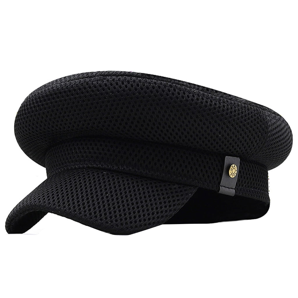 Role Play NewsboyHat Mesh Beret Hats Fashion Octagonal Hat for ...