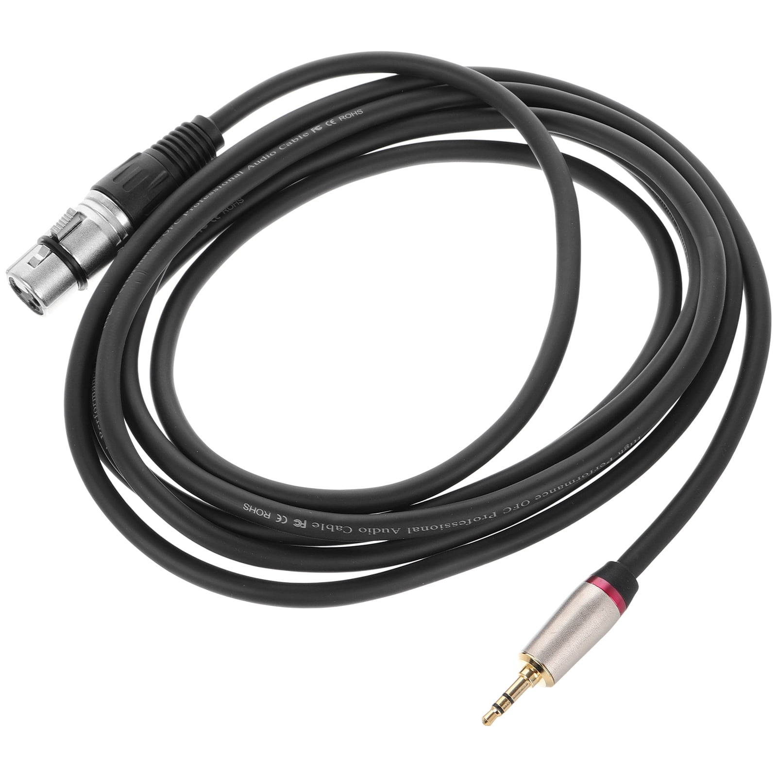 Role Playing Nose Sliding Door Hardware Audio Line Mini XLR Male to TRS ...