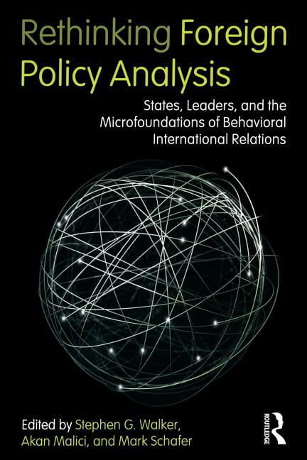 Role Theory and International Relations Rethinking Foreign Policy ...