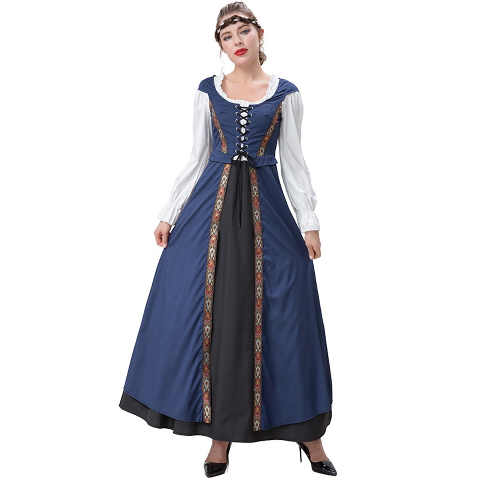 Roleplay Clothes Elegant Cosplay Dress Court Gown For Women Retro ...