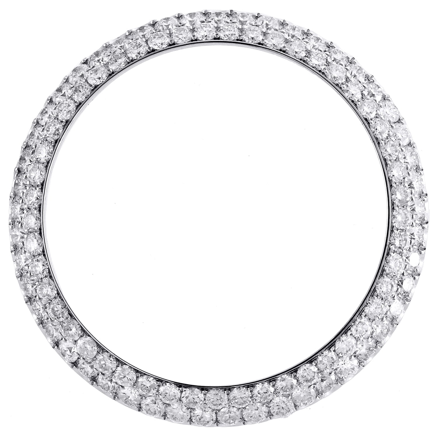 Rolex DateJust Custom Diamond Bezel Fits 41mm Watch Domed Honeycomb Set ...