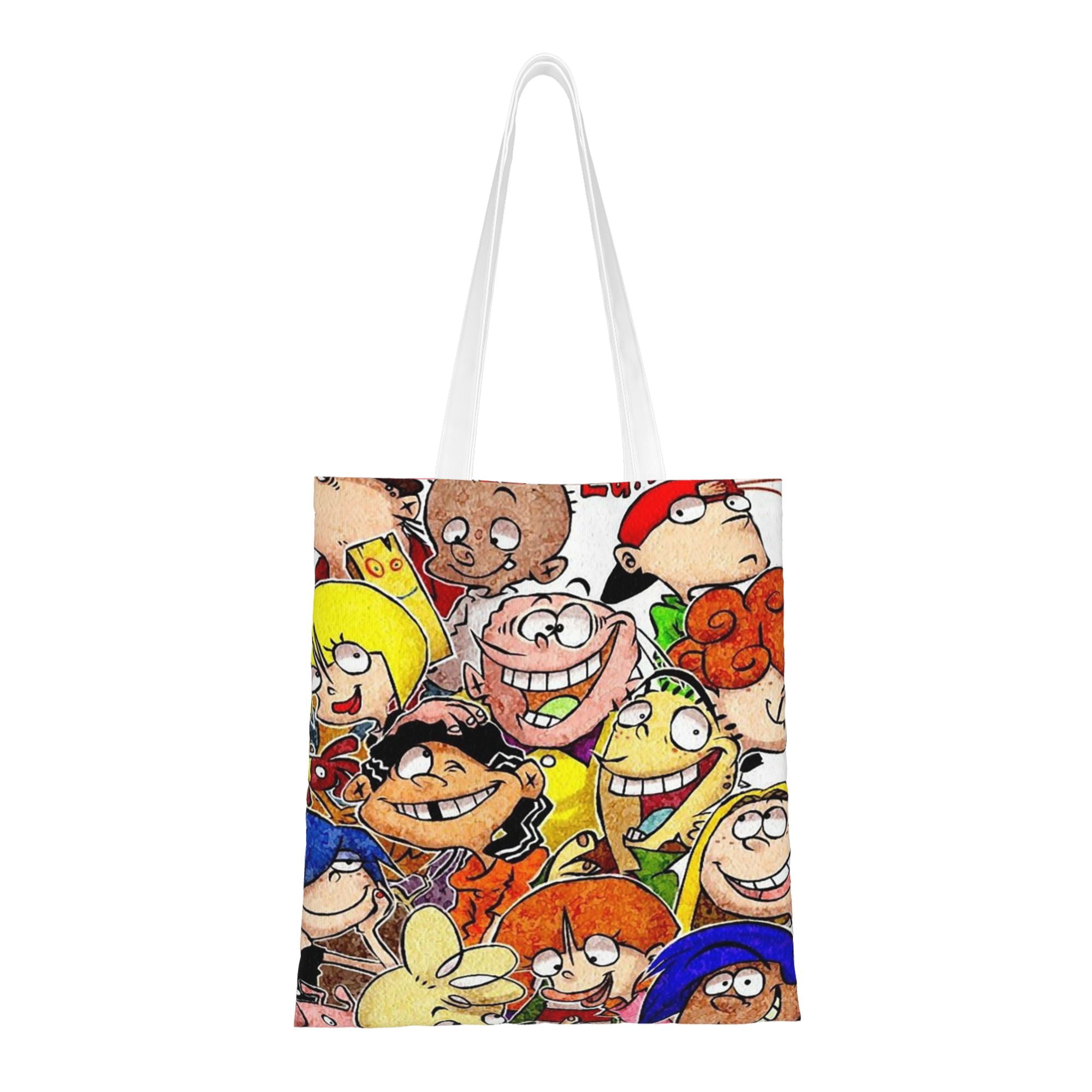 Rolf Ed, Edd n Eddy Handbag Canvas Durable Tote Bag Aesthetic Reusable ...