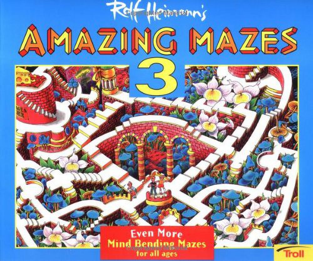 Pre-Owned Rolf Heimann's Amazing Mazes 3 Paperback - Walmart.com