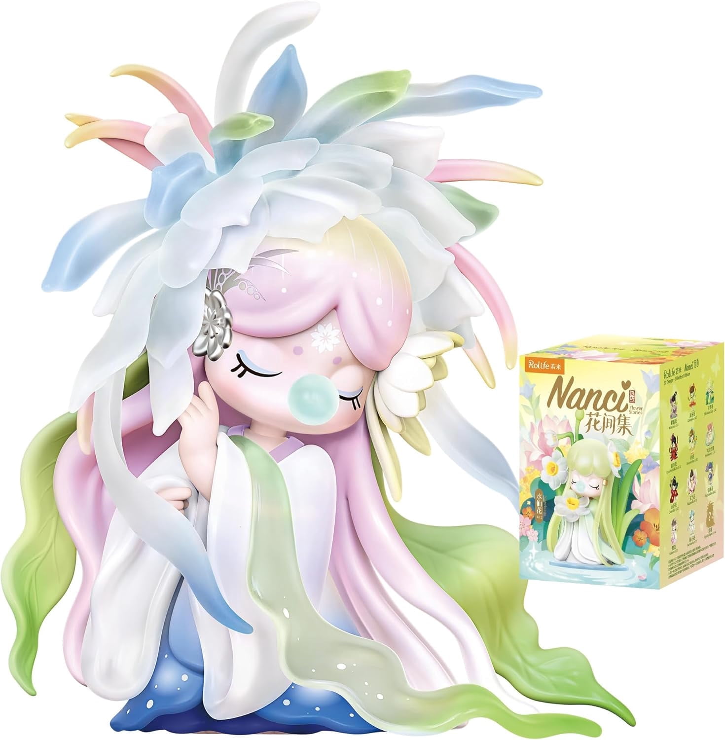 Rolife Nanci Flower Stories 12PC Blind Box Action Figures Doll Toys ...
