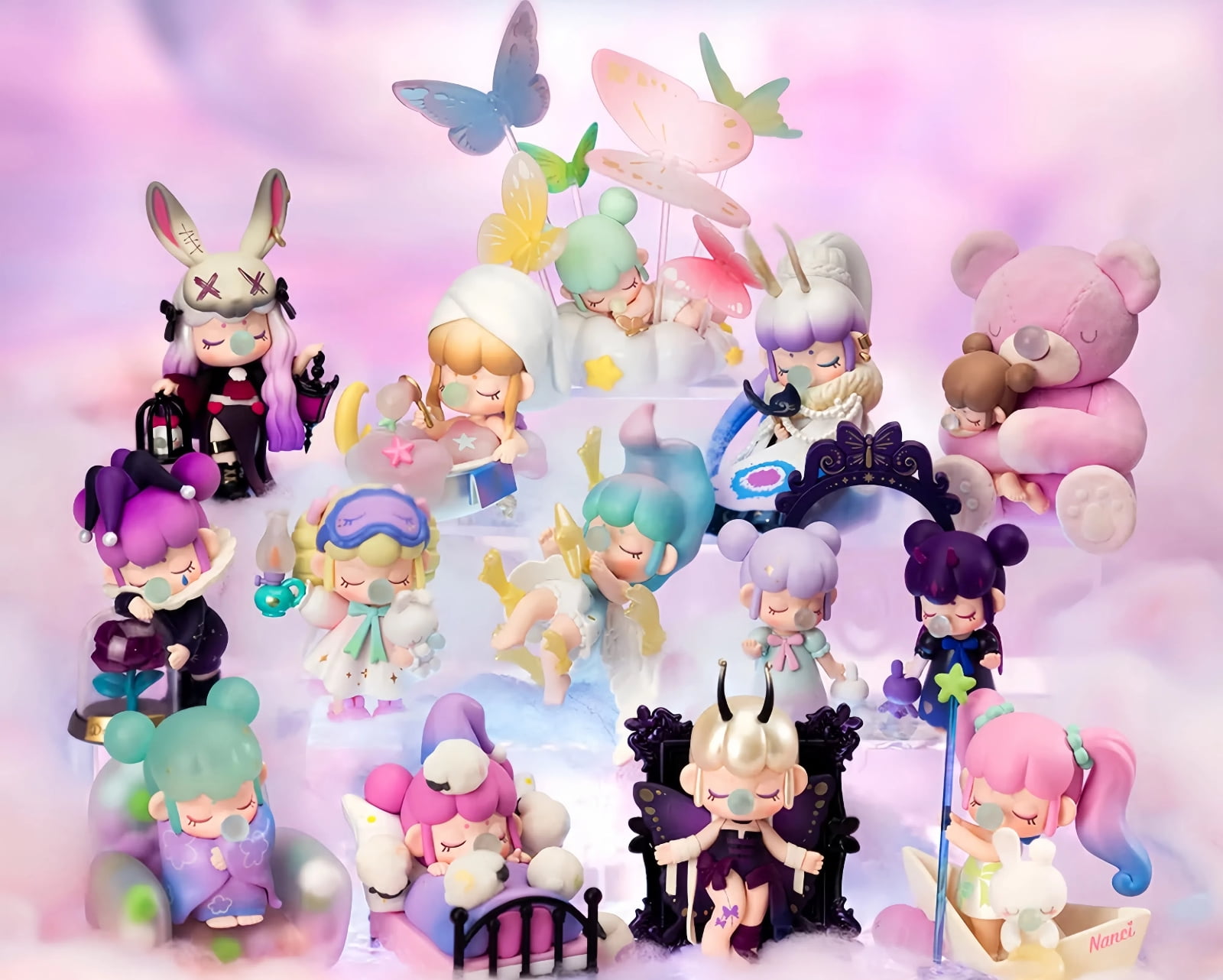 Rolife blind box: 7 Inches, Cute Anime Plush Doll Mystery Box Popular ...