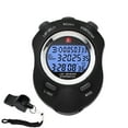 Rolilink Handheld Digital Clock Stopwatch, 10 Laps Waterproof Timer ...