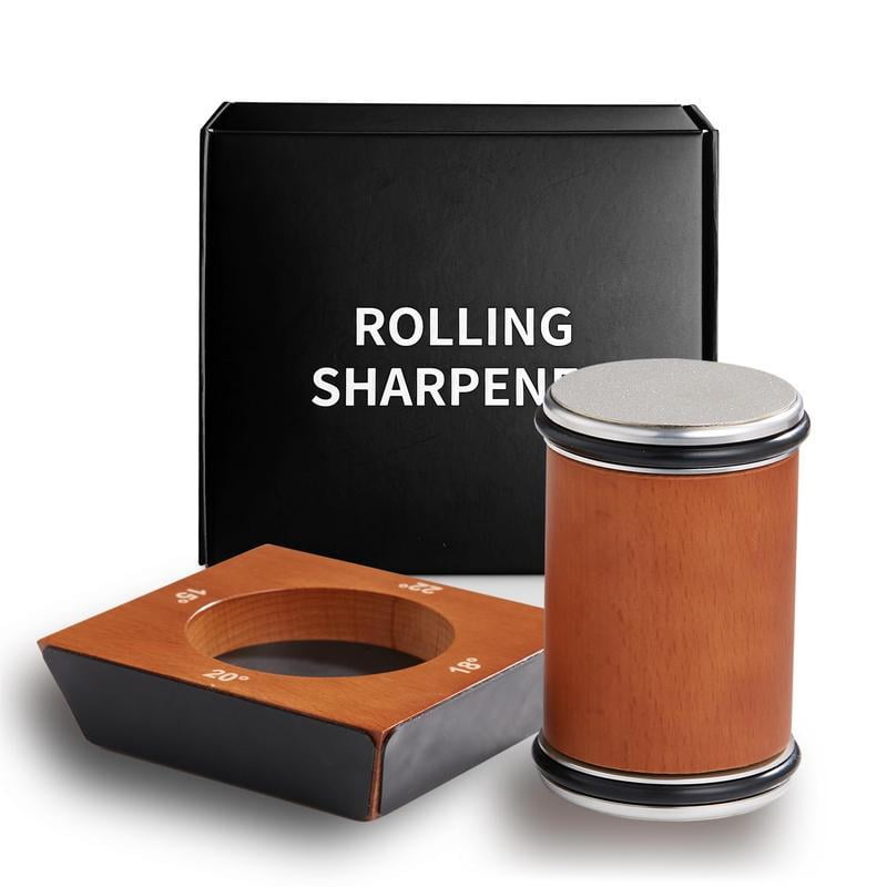 Roling Knife Sharpener，15 and 20 Degree Magnetic Angle Hob Sharpener ...