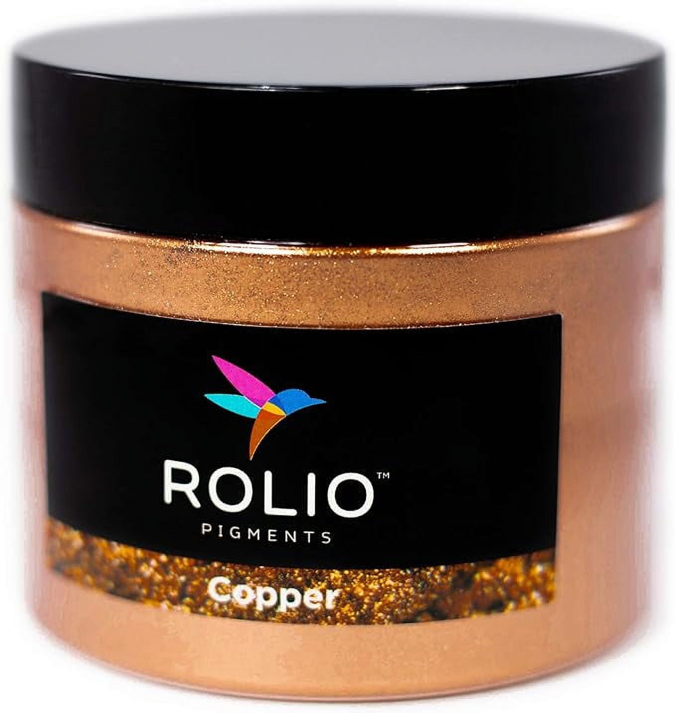 Rolio - Mica Powder - 1 Jar of Pigment for Paint, Dye, Soap Making ...