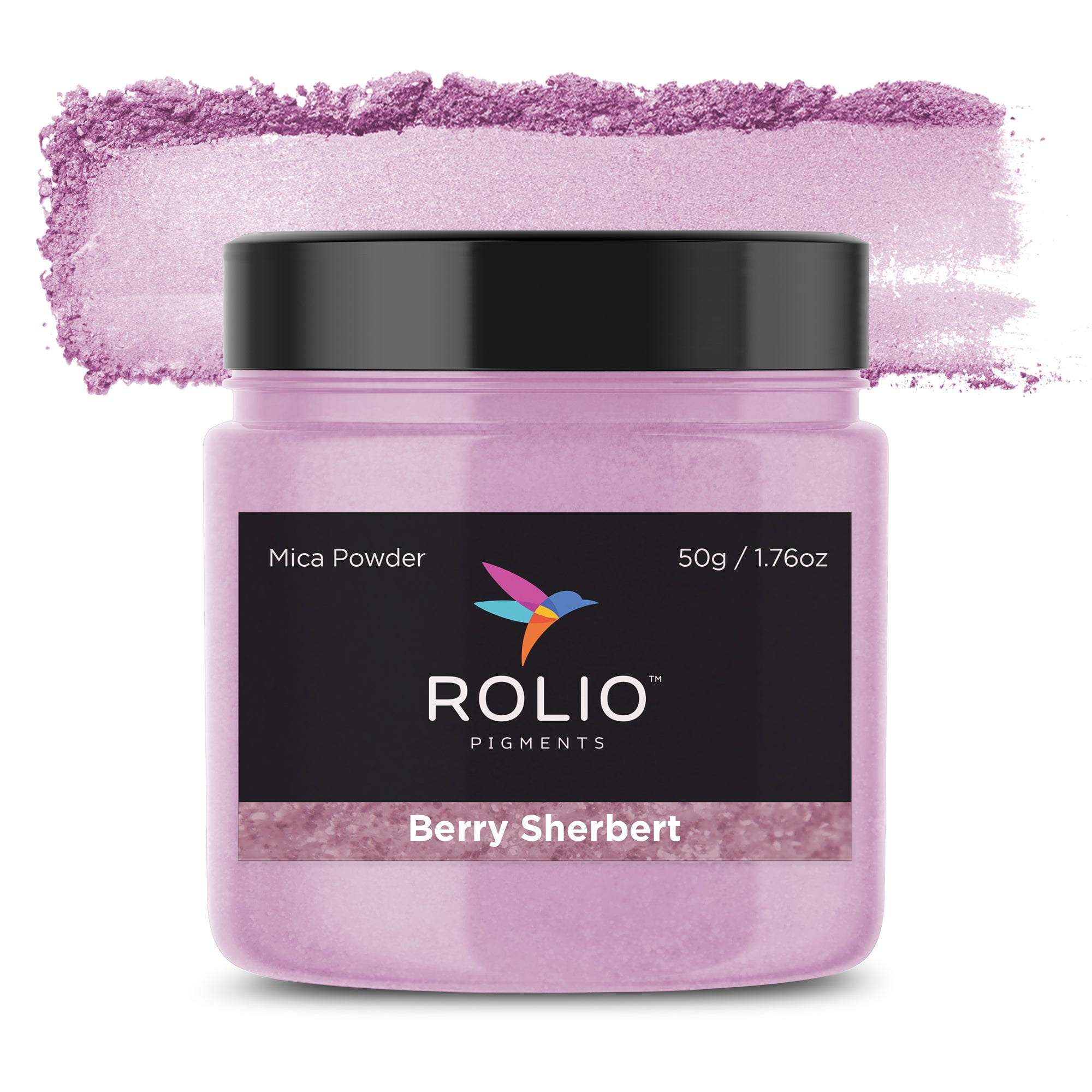 Rolio Premium Mica Powder - Berry Sherbert (50G / 1.76oz) - 1 Jar of ...