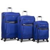 Rolite Explorer 3-Piece Expandable Spinner Luggage Set - Navy - Walmart.com