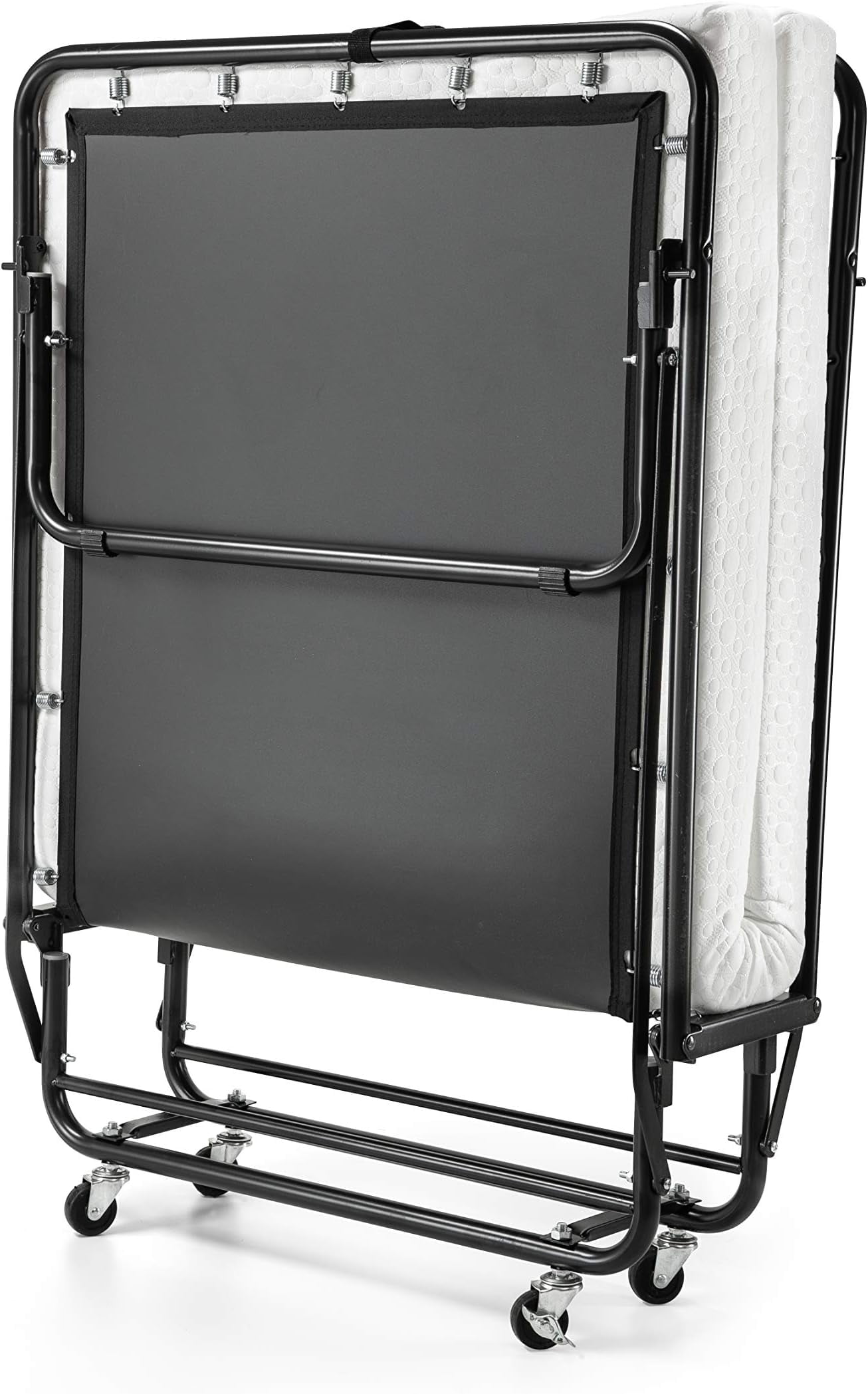 Roll Away Bed with Mattress for Adults Or Kids Heavy Duty - 4 Inch ...