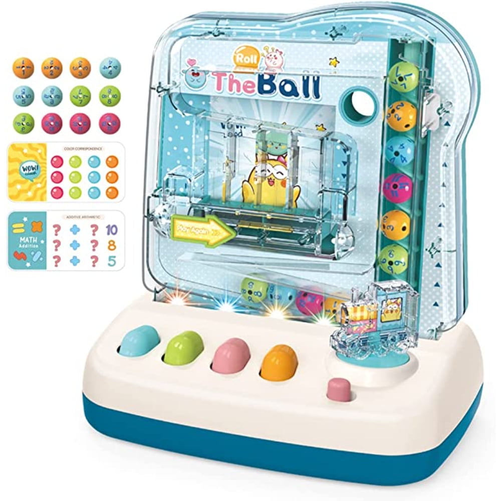 Roll Ball Machine, Claw Machine, Automatic Mini Educational and ...