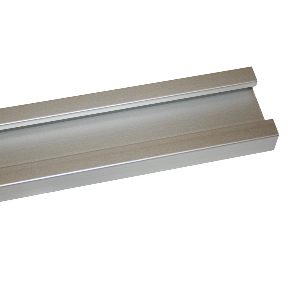 Roll Control Anodized Aluminum Mounting Track Rail, 4Foot - Walmart.com