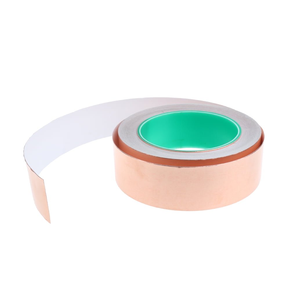 Roll Copper Foil Tapes With Conductive Adhesive For EMI Shielding, Slug ...