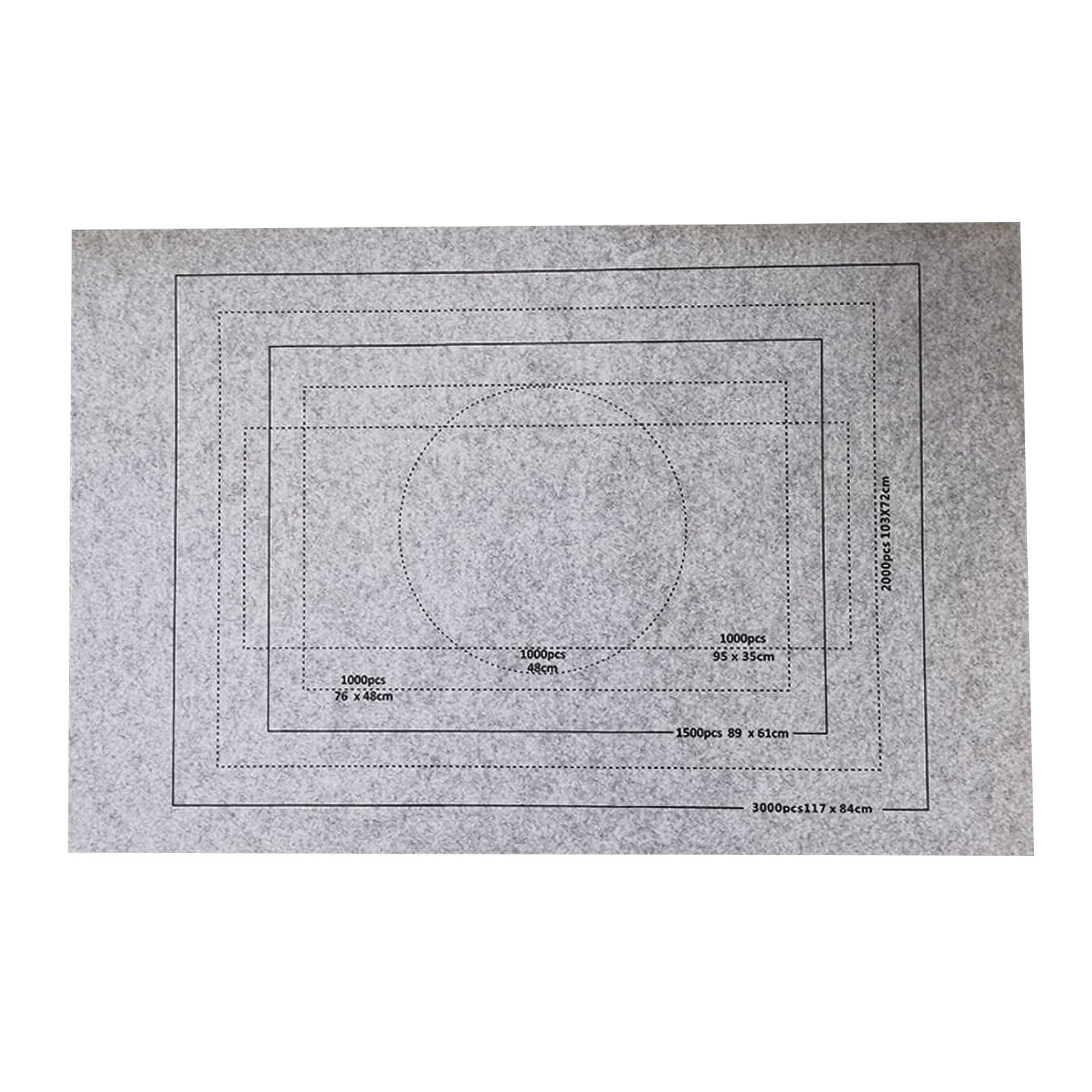 Roll Drawstring 3000 Bag Pieces Storage Up to Storage Puzzle Mat with ...