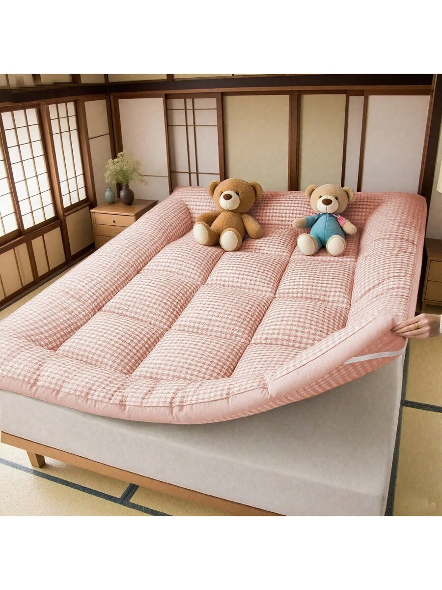Roll Up Futon Mattress - Soft Foldable Tatami Mat, Breathable ...
