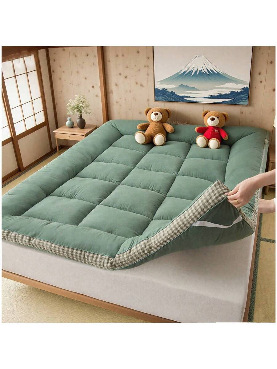 Roll Up Futon Mattress - Soft Foldable Tatami Mat, Breathable ...