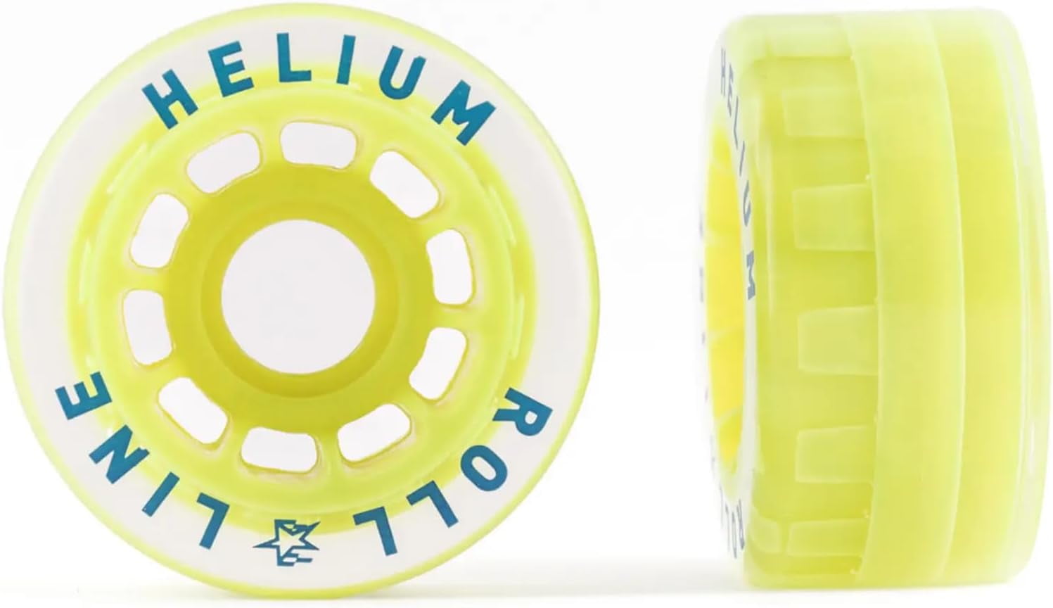 Roll-Line Helium Street Outdoor Roller Skate Wheels (Set of 8, 64mm ...