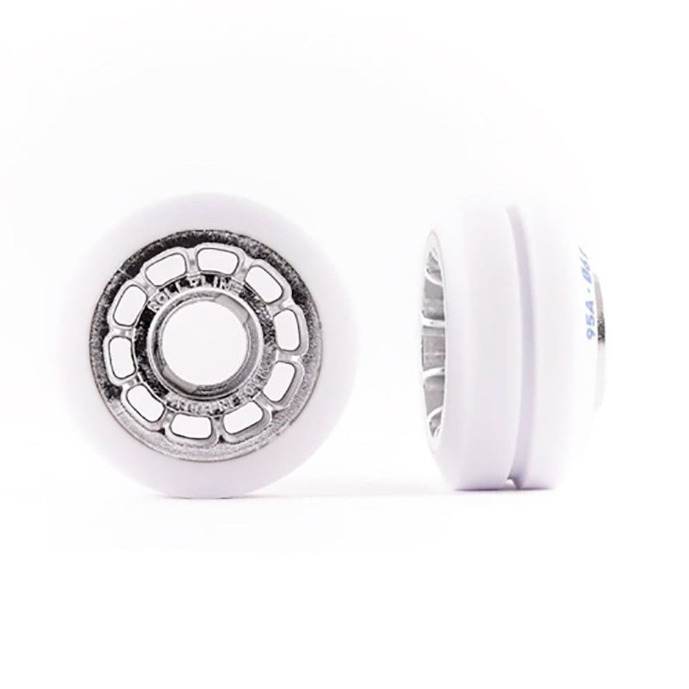 Roll-Line Ice Dance Roller Skate Wheels (Set of 8, 61mm, Hardness 95A ...
