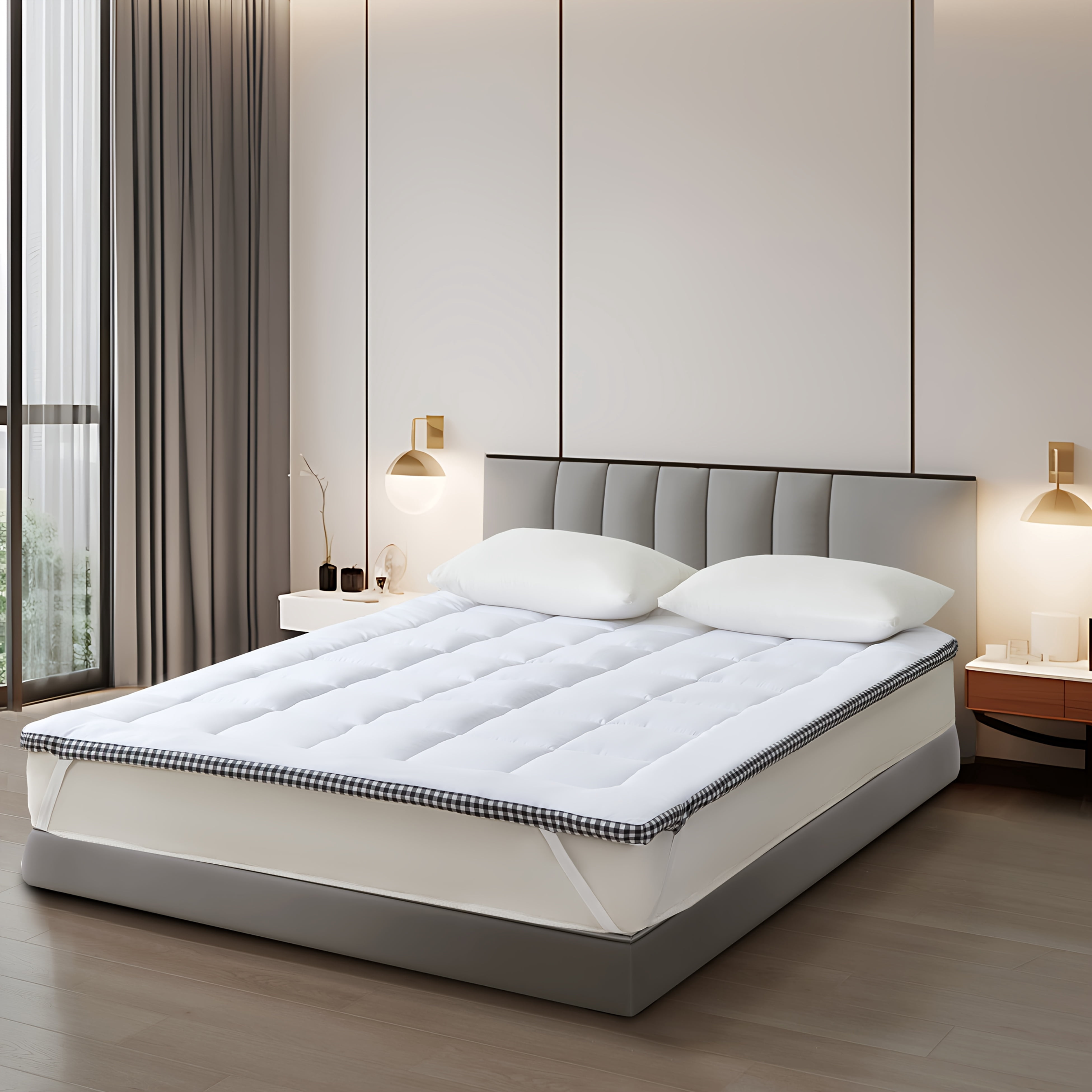 Roll Up Mattress, 1200gsm Soft Foldable Breathable Tatami Mat, Thick ...