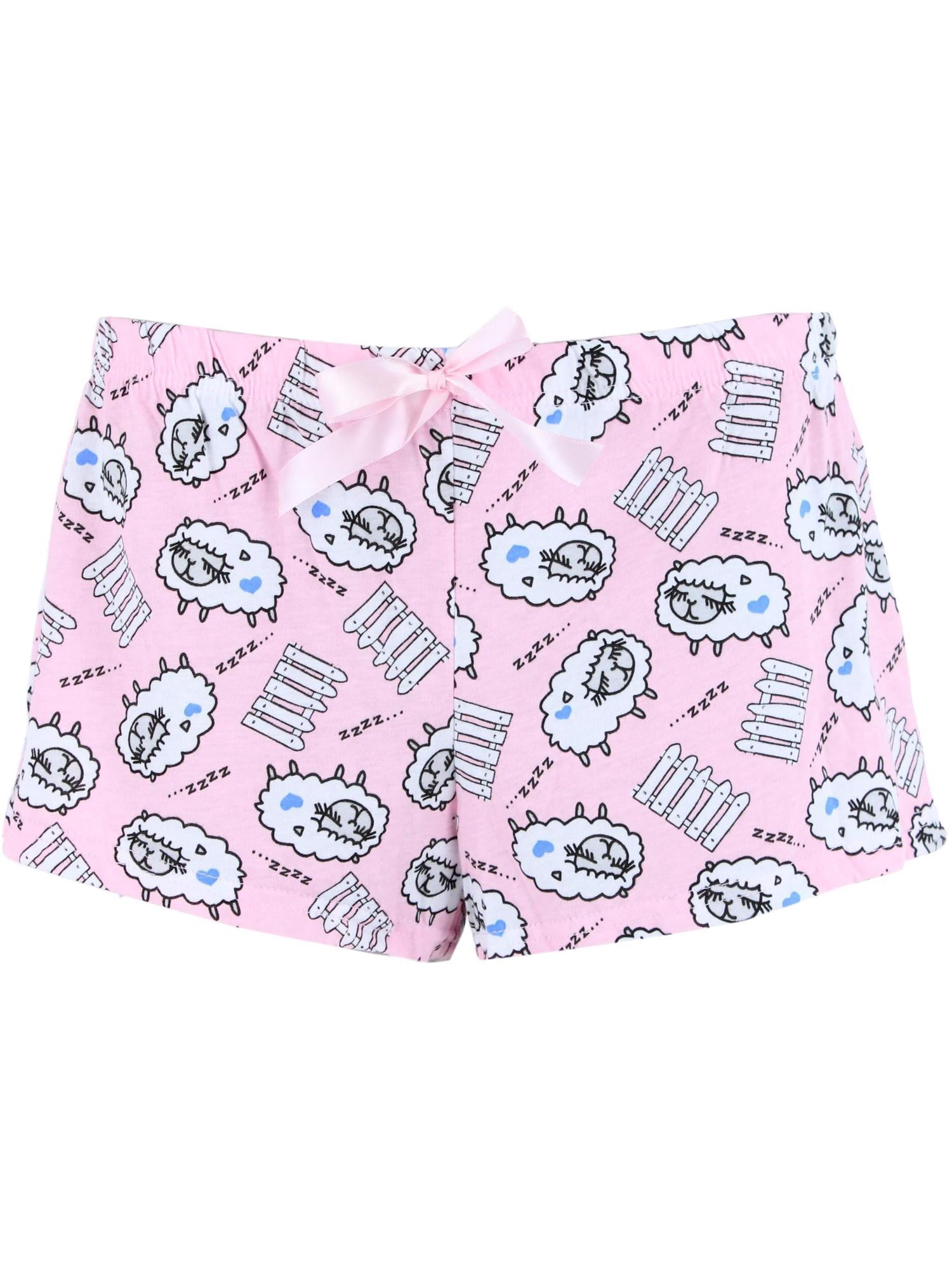 Roll Outta Bed Novelty Print Sleep Shorts (Women) - Walmart.com