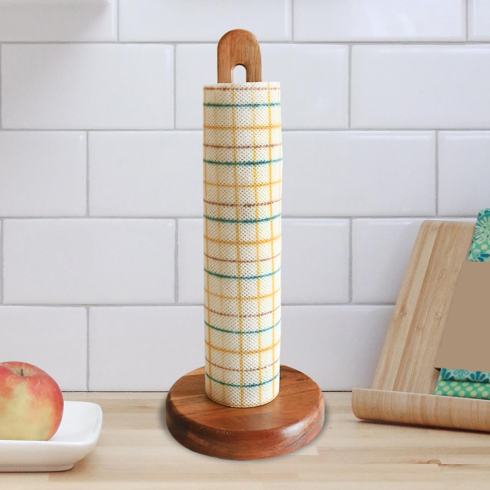 Roll Paper Holder Yarn Holder Durable Practical Reusable Wooden Paper ...