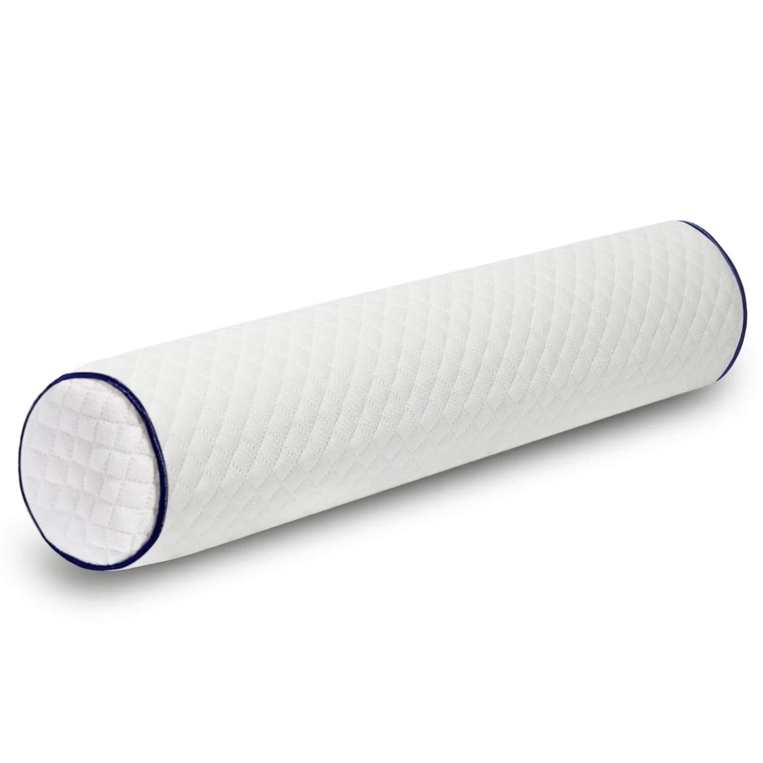 Removable Washable Memory Foam Cover with Round Cervical Pillow with ...