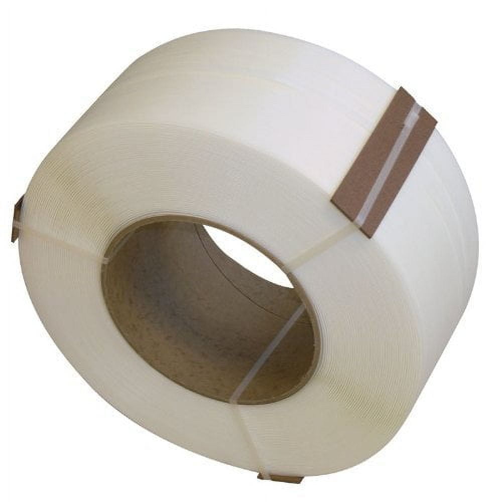 Roll Polypropylene Strapping Band 1/2 Inch Width 9900' Length (White ...