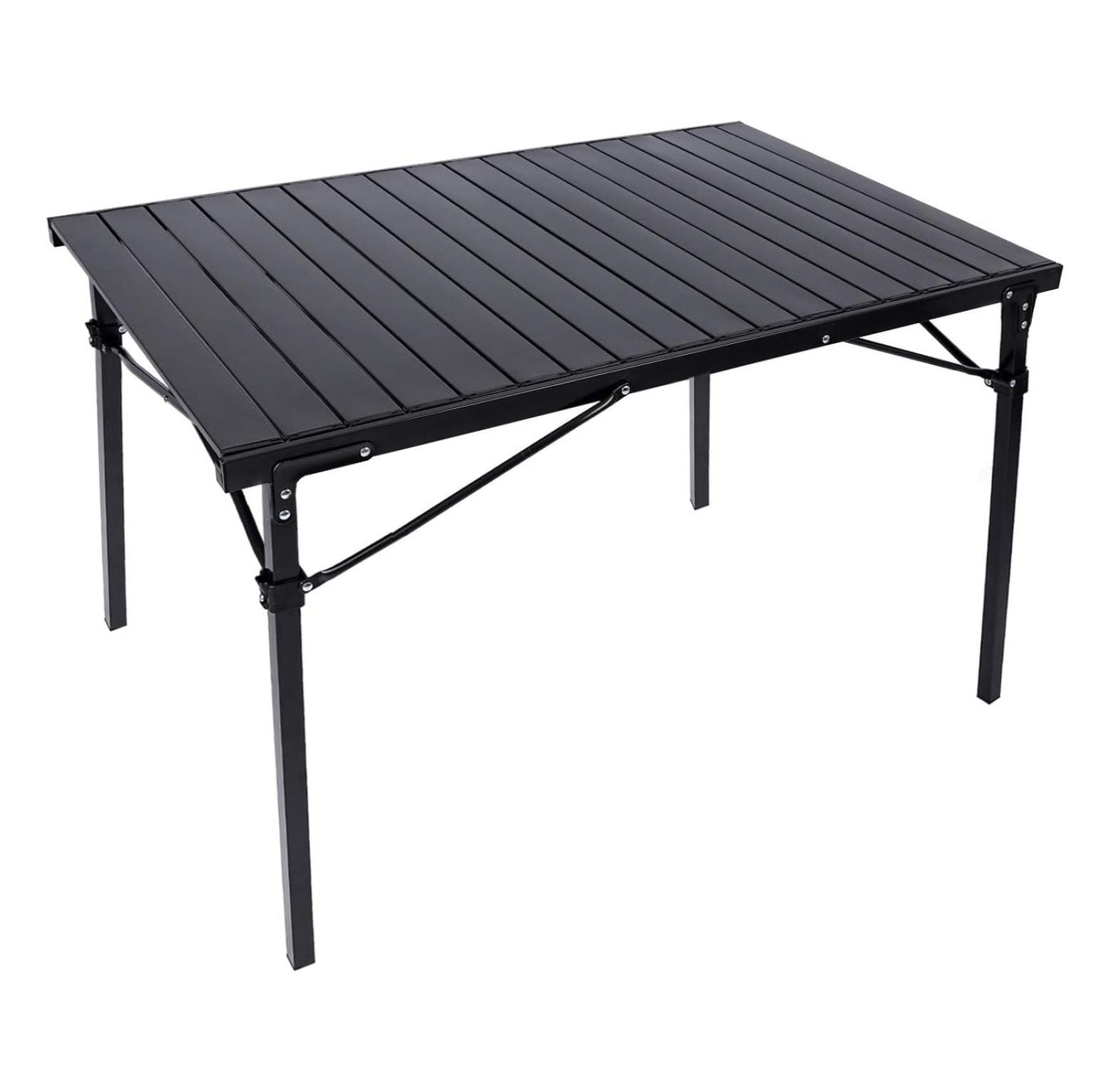 Roll Up Camping Tables That Fold Up, Lightweight Portable Compact Metal ...