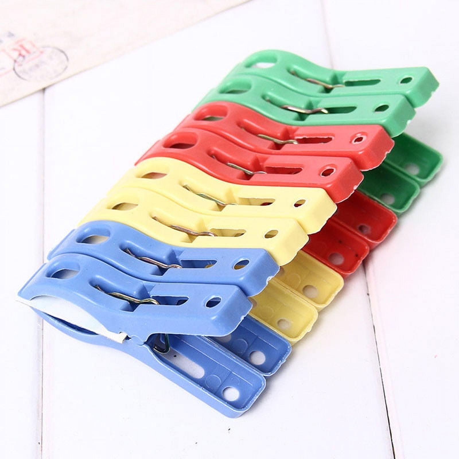 Roll-Up Clothes Storage Band Towels in Towel Clips Fun Beach of 8 Set ...