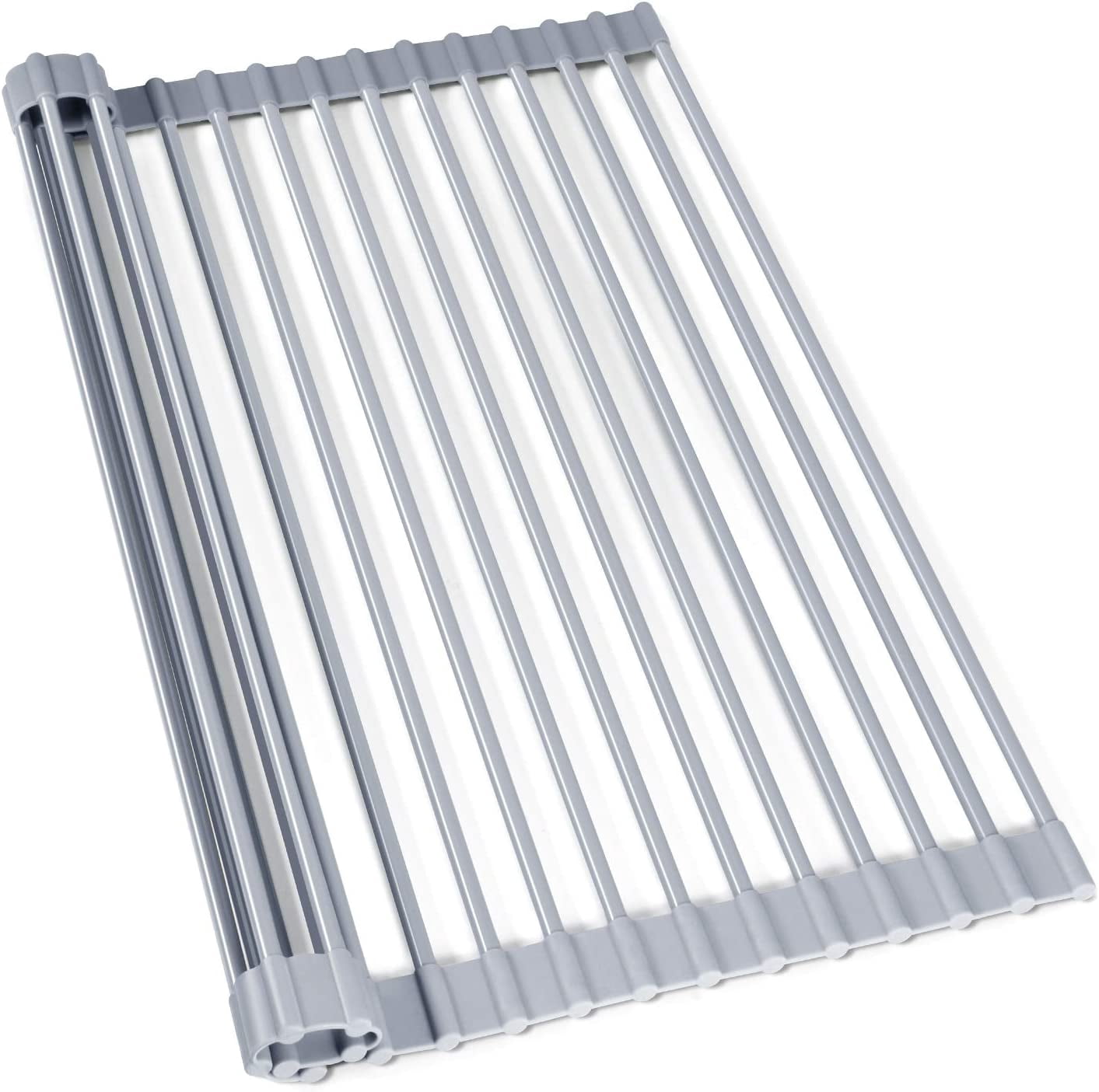 Roll Up Dish Drying Rack, Over The Sink Dish Drying Rack Kitchen ...