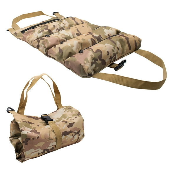 Roll-Up Tool Organizer Bag - Heavy-Duty 1680D PU with Modular Pocket ...