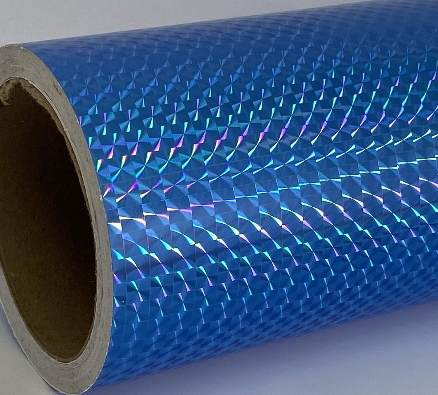 Roll of Prism Sign Vinyl, Holographic 1/4'' Mosaic, Self-Adhesive (12 ...