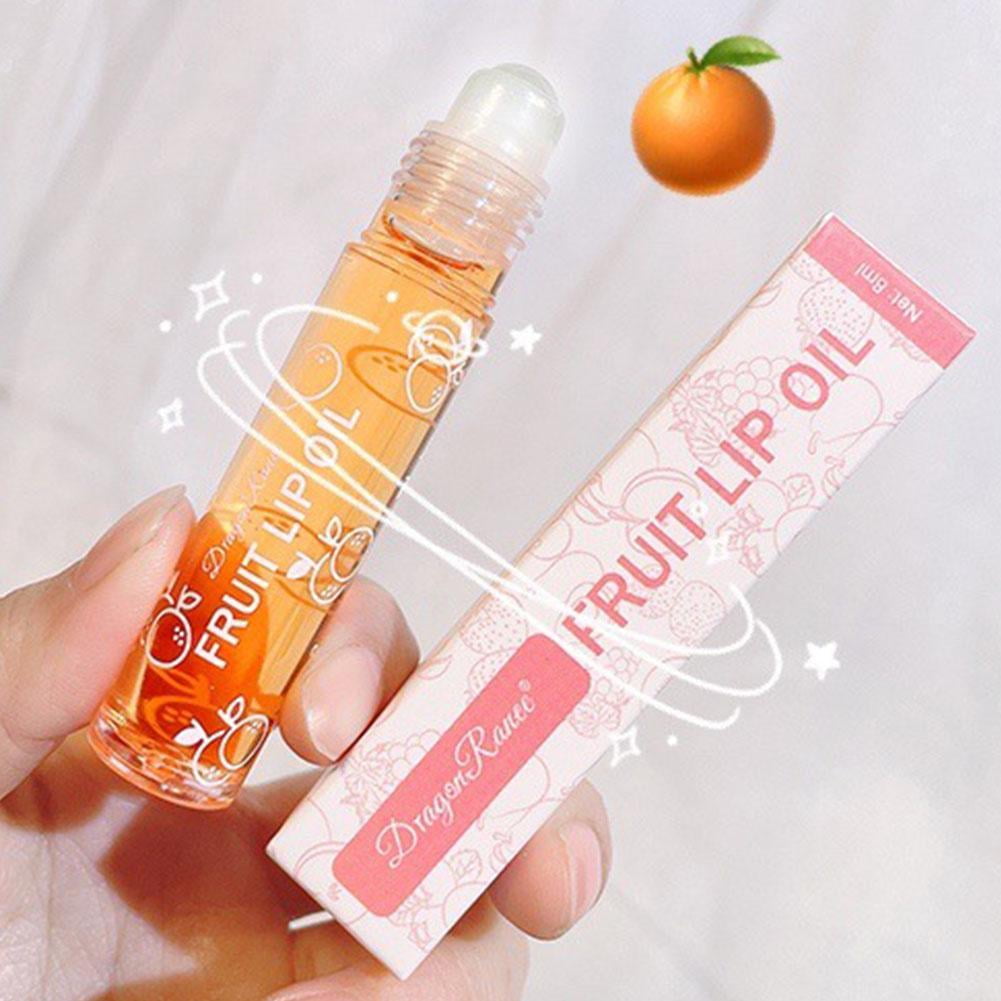 Roll-on Lip Gloss Fruit Lip Oil For Kids Transparents Make Moisturizing ...
