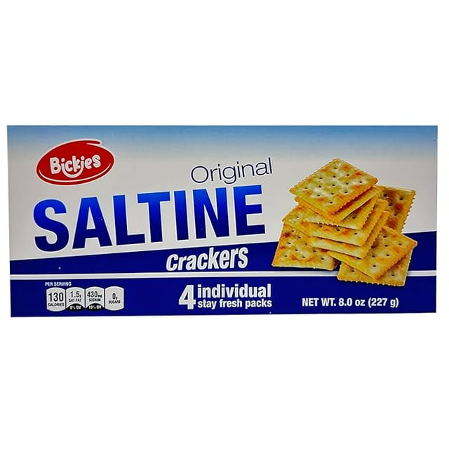 Roll over image to zoom in Bickies Original Saltine Crackers 8 oz ...