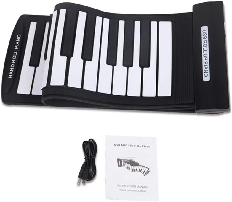 Roll-up Piano 61 Keys Professional Keyboard Roll-Up Piano USB ...