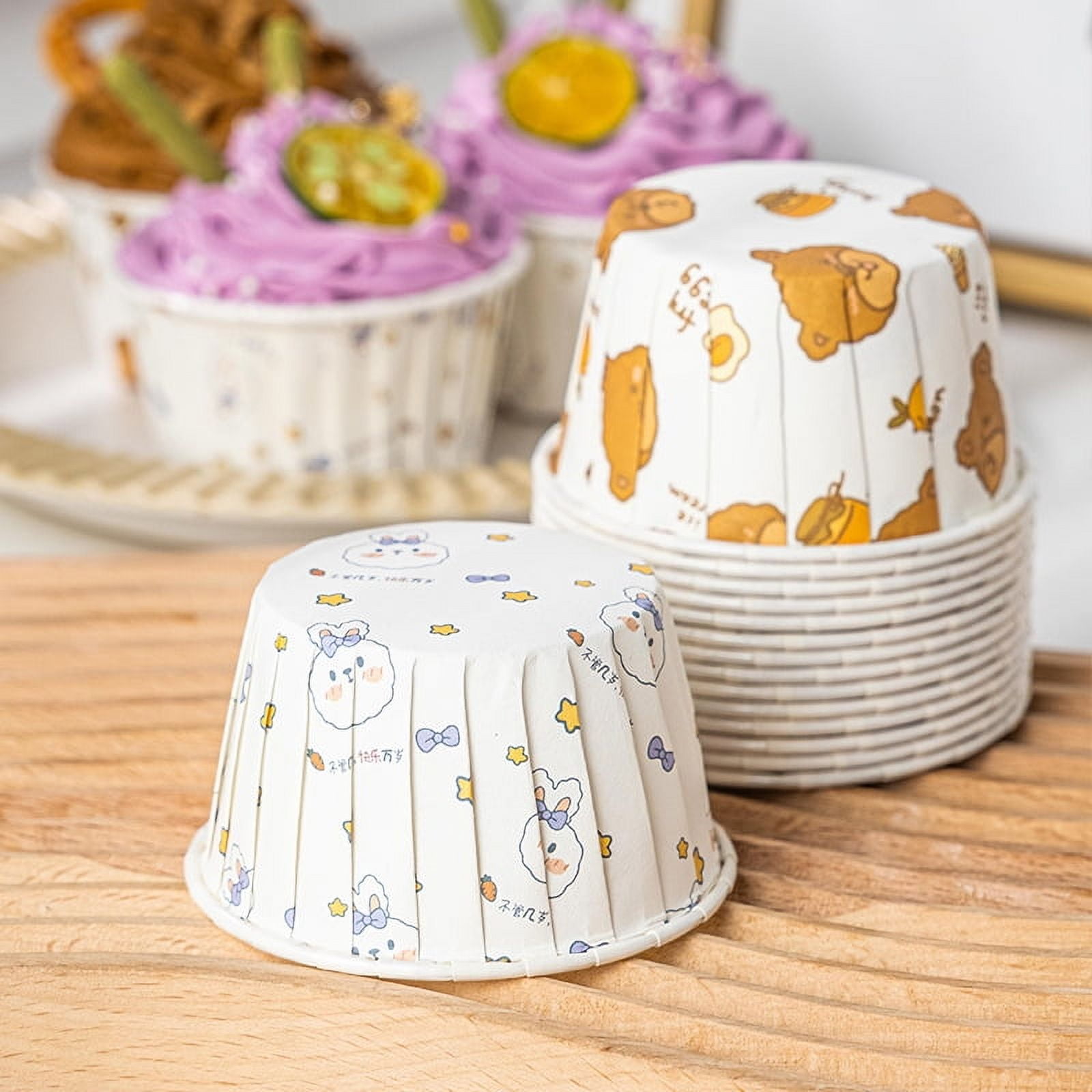 Roll-up paper cup flanging cupcake high temperature resistant roll-up ...