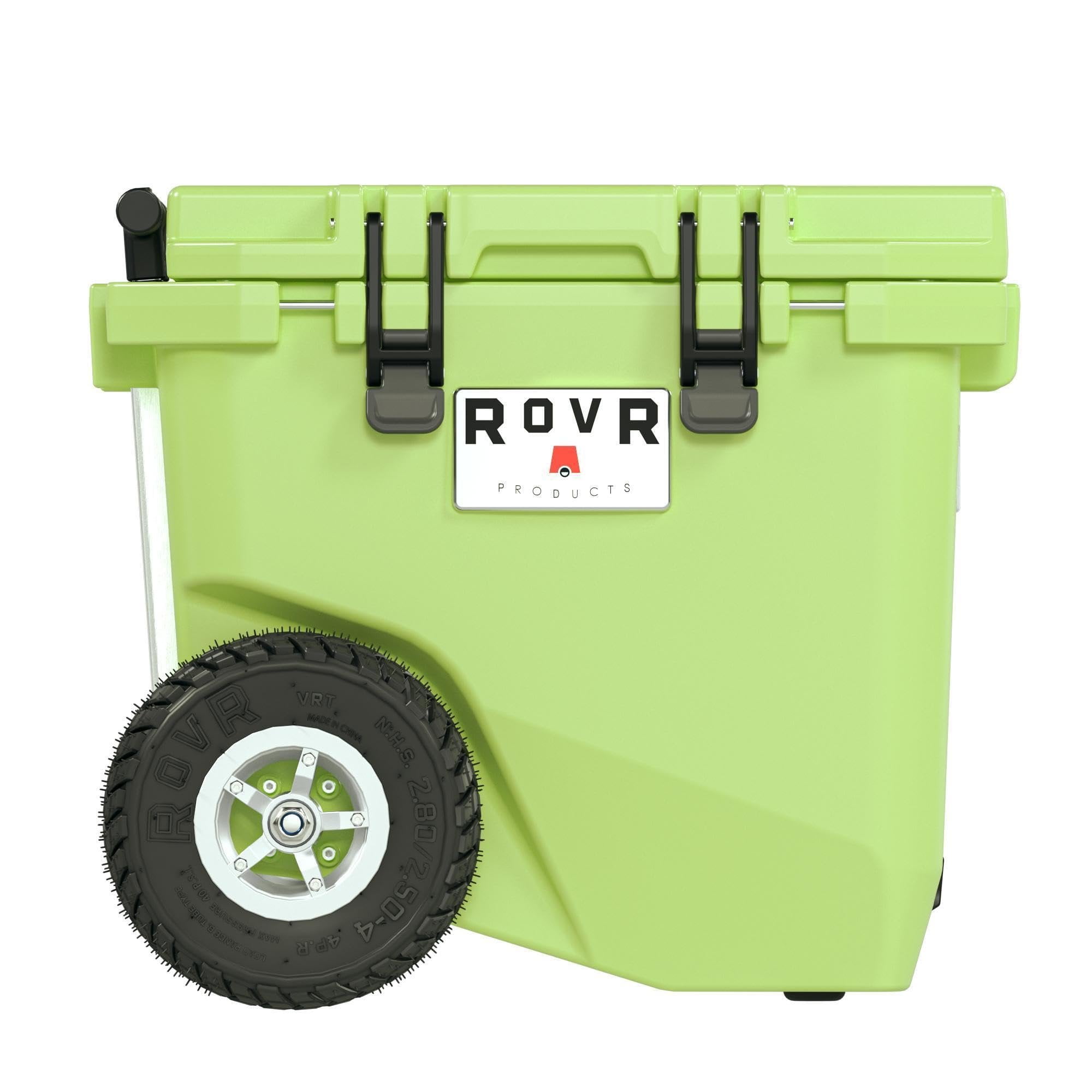 RovR RollR 45 Quart Wheeled Hard Cooler With Telescopic Handle - 72 Can ...