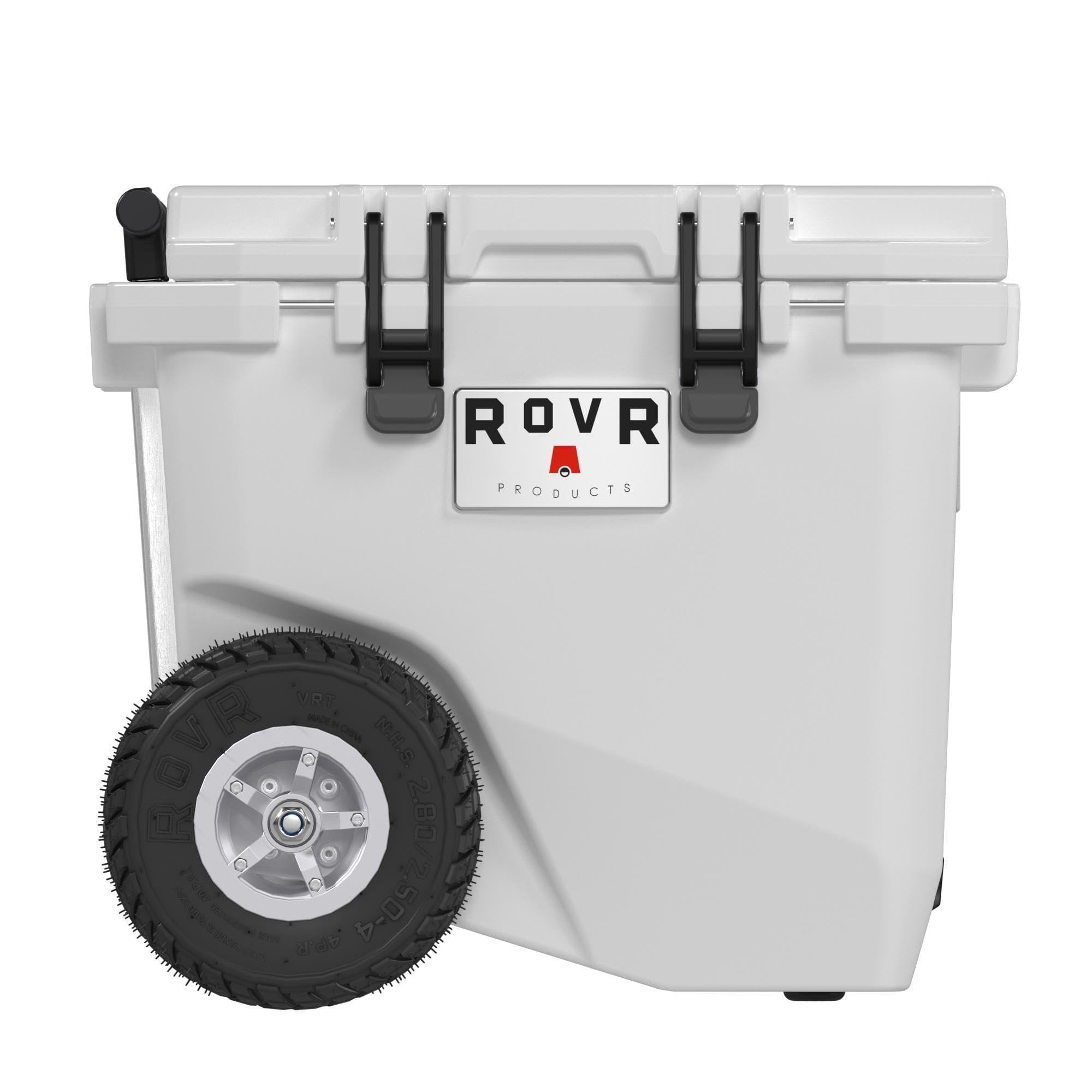 RollR 45 Quart Wheeled Hard Cooler with Telescopic Handle Powder ...