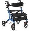 WalkMate Rollator Walker for Seniors with Cup Holder, Upgraded Thumb ...