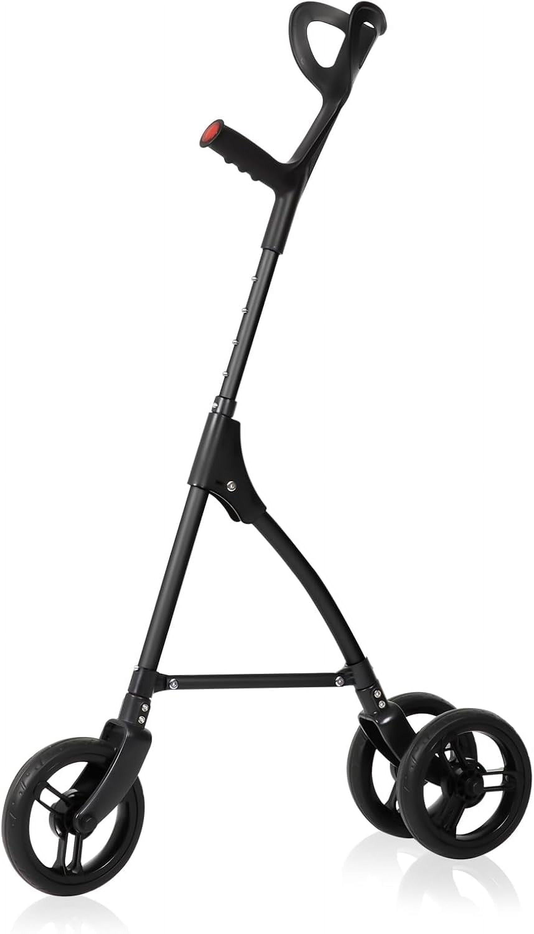 Rollator Walker for Seniors & Caregivers - Steerable Cane with 7.5 ...