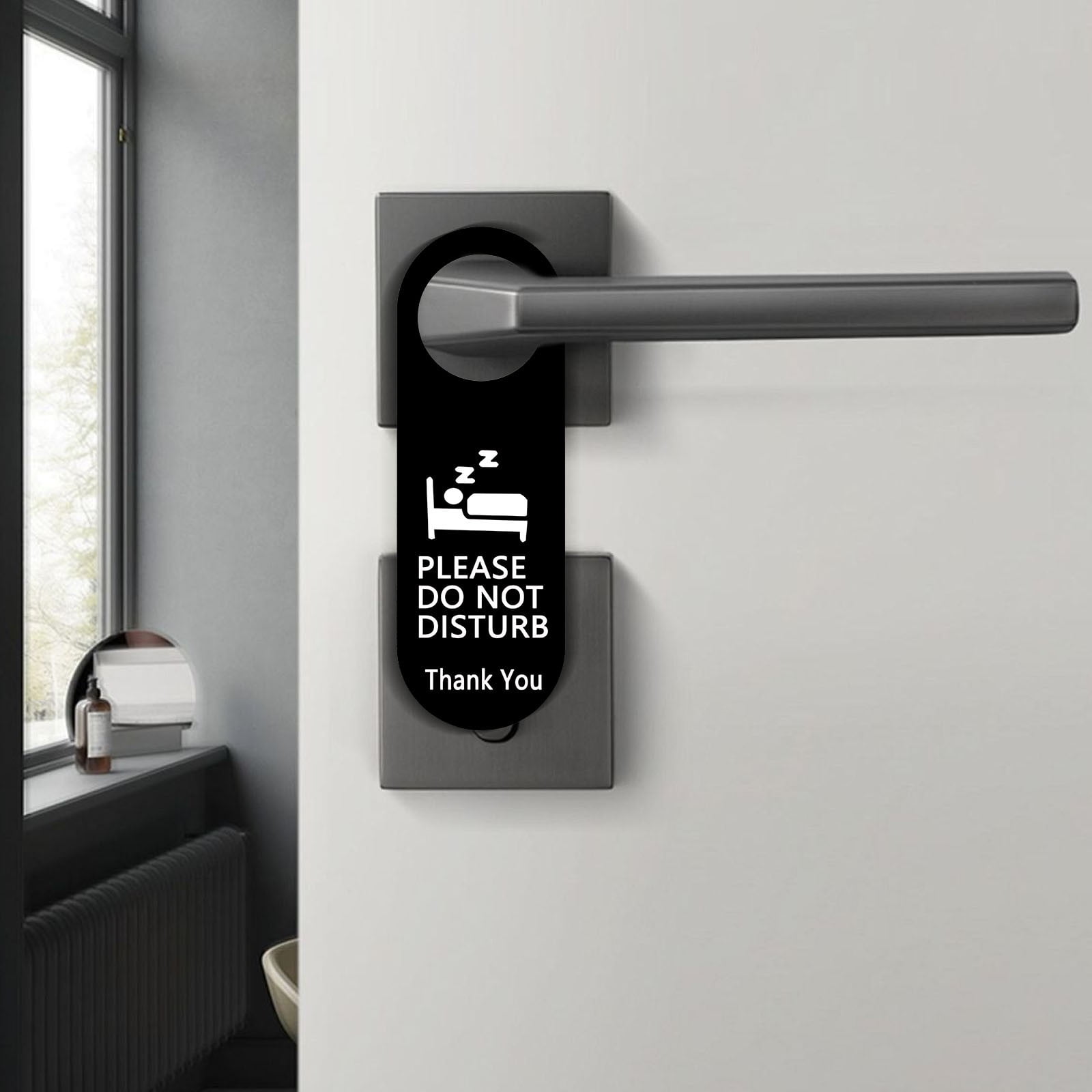 Rollback! English Do Not Disturb Sign Hotel Room Door Hanger Notice ...