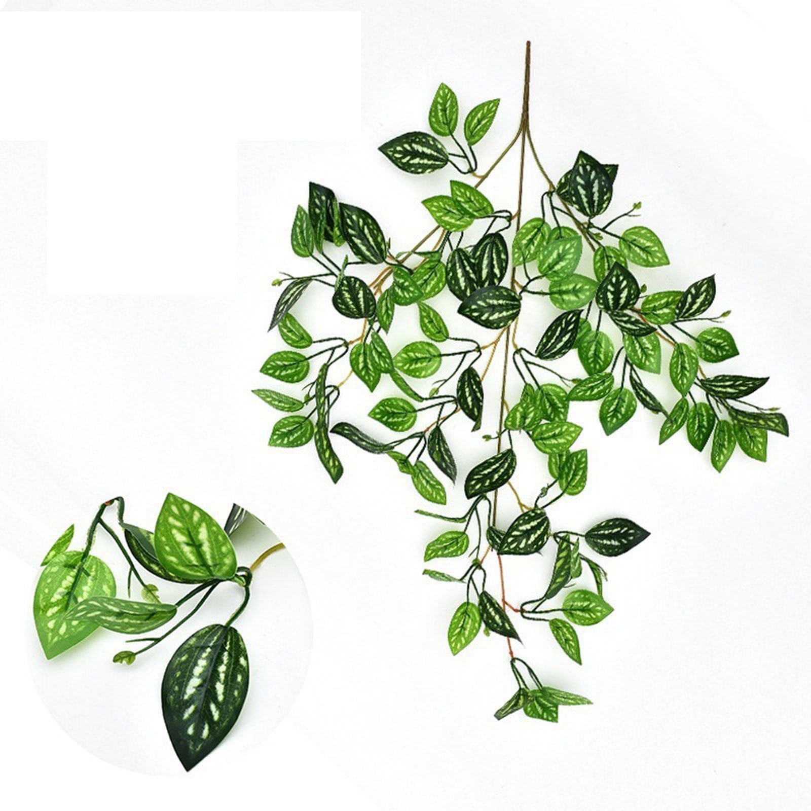 Rollback! Fake Hanging Plant Faux Hanging Vine Plants Wall Greenery for ...