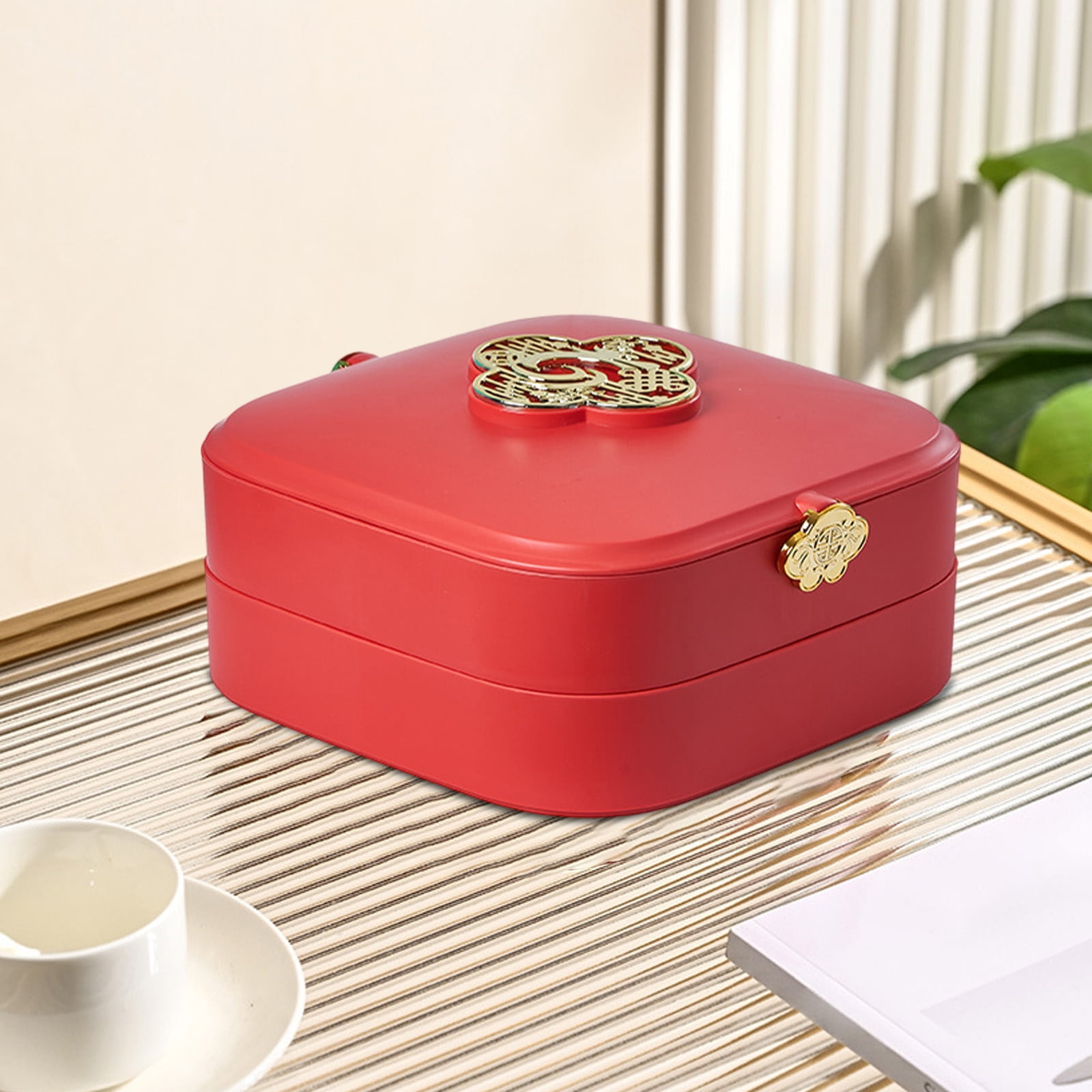 Rollback! Fruit Tray Storage Box for Household, Coffee Table Snack ...