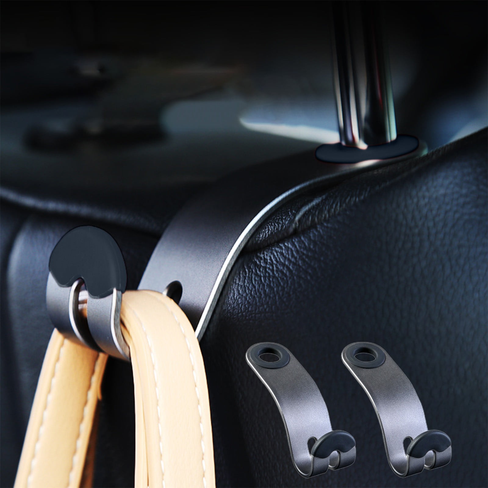 Rollback! Metal Car Seat Hooks, Rear Interior Storage Hooks for Car ...