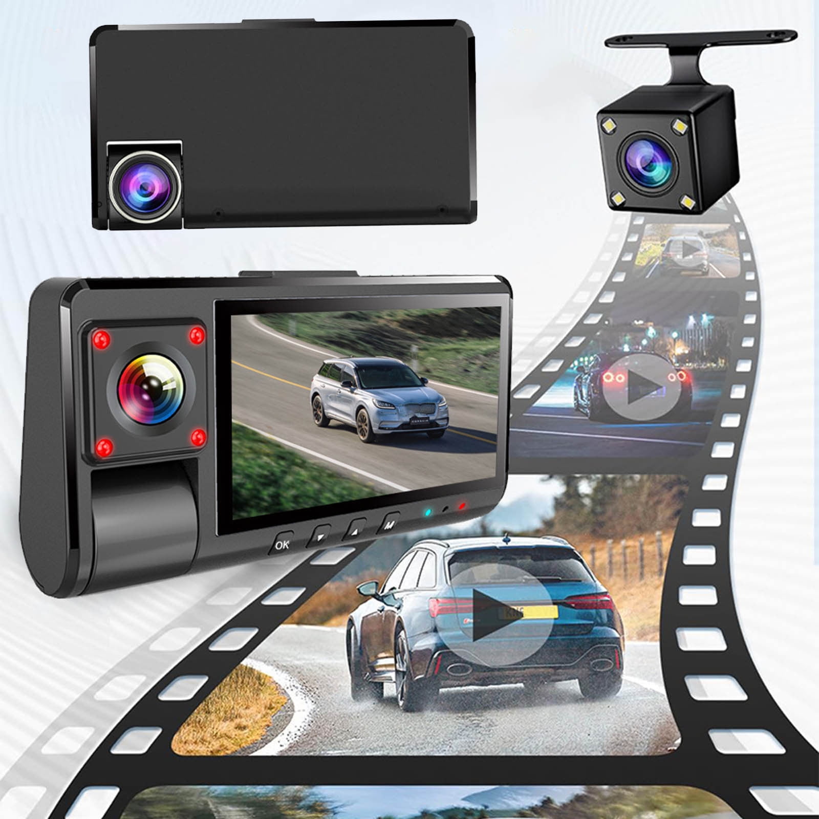 Rollback Prices, Dash Cam 3.0 Inch Screen, High-Definition 1080P ...